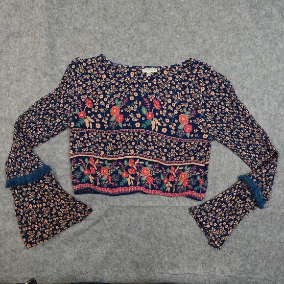 Earthbound Trading Company | Tops | Earthbound Top Womens Xxl Cropped ...